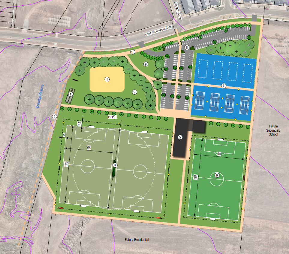 Weir Views East Active Open Space Draft Master Plan | Active Open Space ...